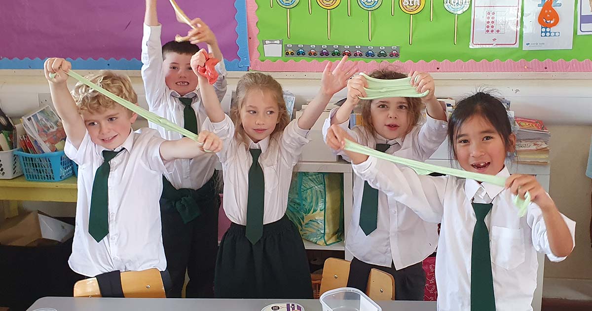 First Class stretch their brains - Our Lady's Clonskeagh
